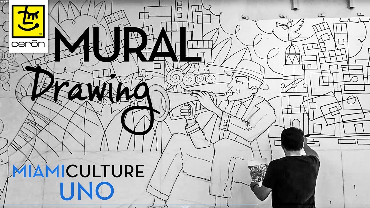 How To Make A Mural Drawing At Flynn Barney Blog
