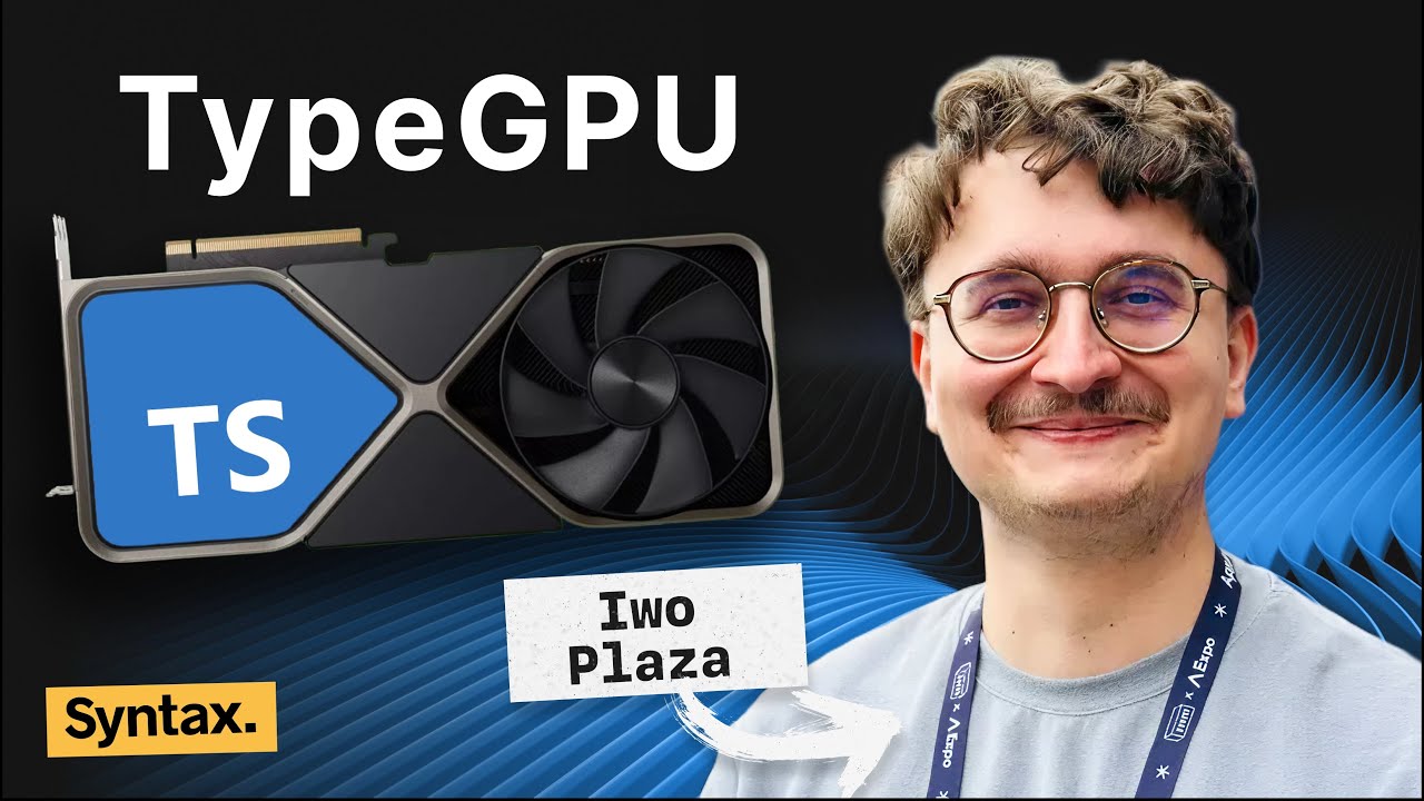 Typescript On The Gpu With Typegpu Creator Iwo Plaza Youtube