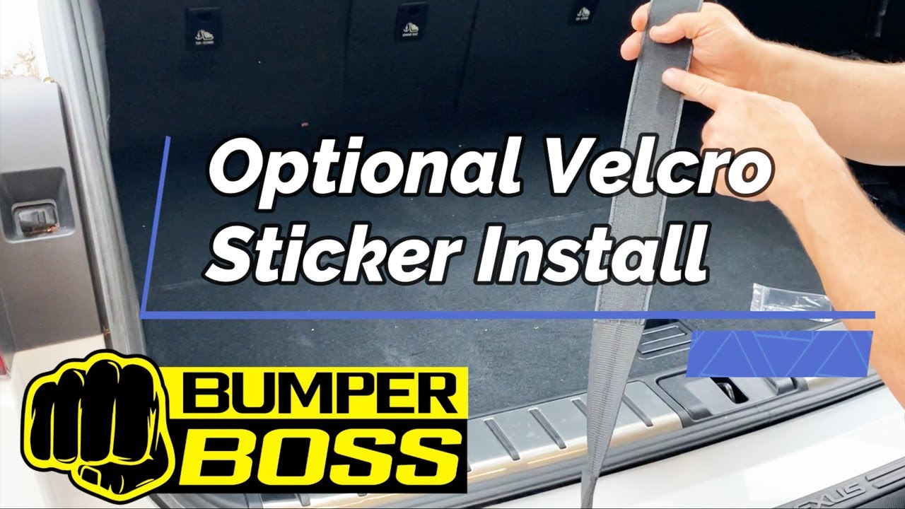 Bumperboss Optional Velcro Installation Youtube