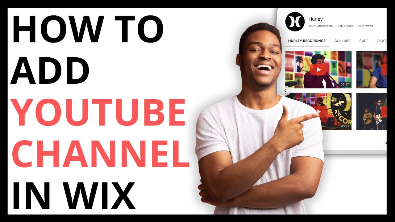 How To Add Youtube Channel In Wix Quick Guide Youtube