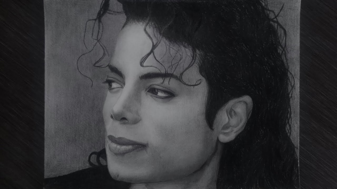 Drawing Michael Jackson Pencil Youtube