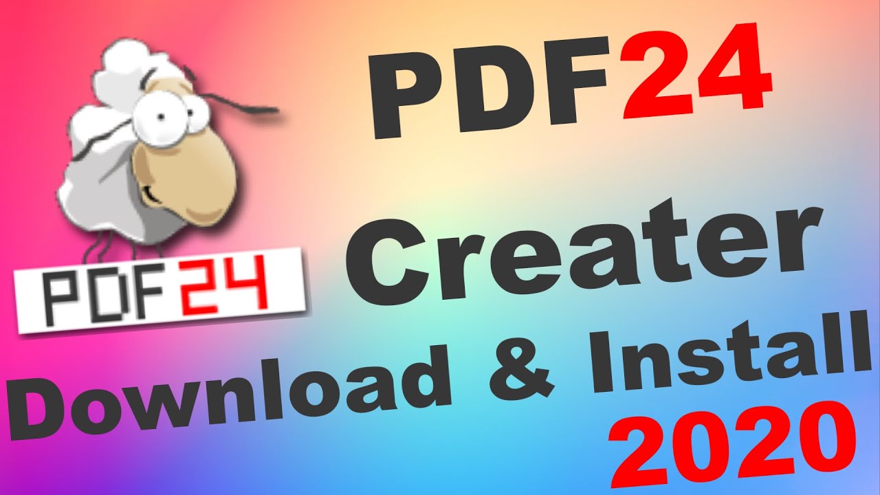 How To Download Install Pdf24 Creater In Windows 10 8 7 Latest