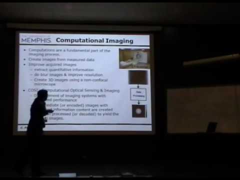 Computational Imaging Lec I C Preza Youtube