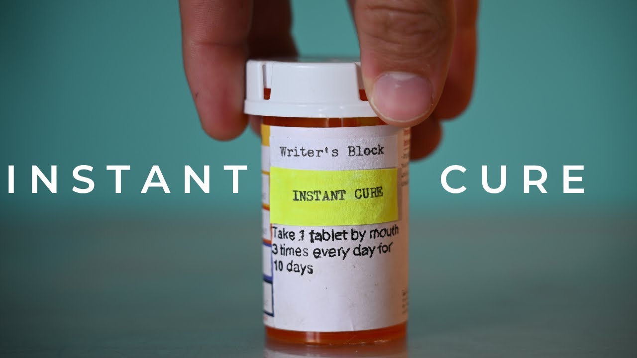 The Instant Cure For Writer S Block Youtube