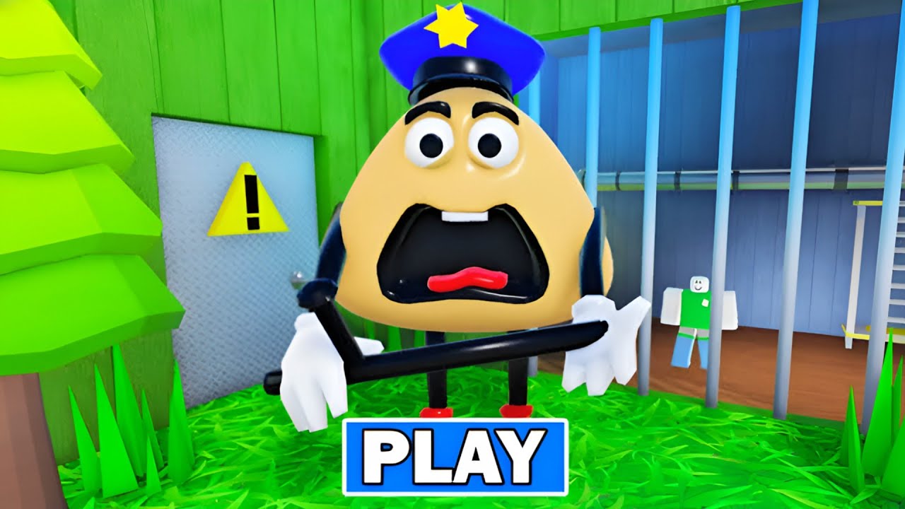 Po Police Prison Run Escape Obby Roblox Walkthrough Full Game