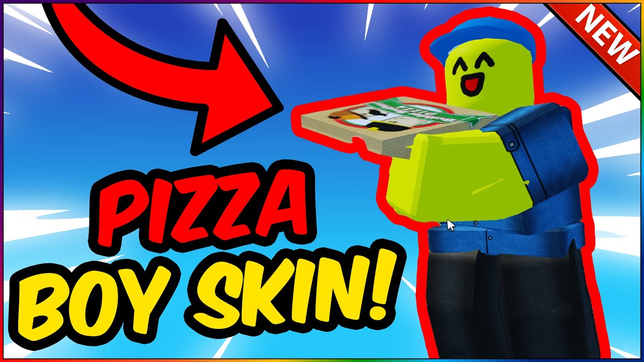 New How To Get Pizza Boy Skin 2022 Roblox Arsenal Youtube