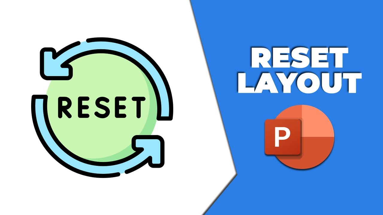 How To Reset Layout In Powerpoint 2016 Youtube