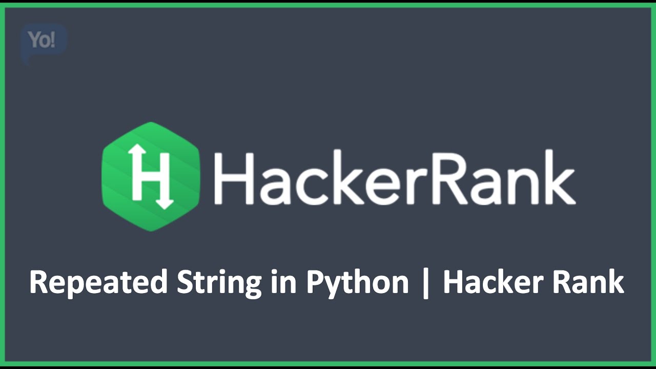 Repeated String Hackerrank Solution In Python Youtube