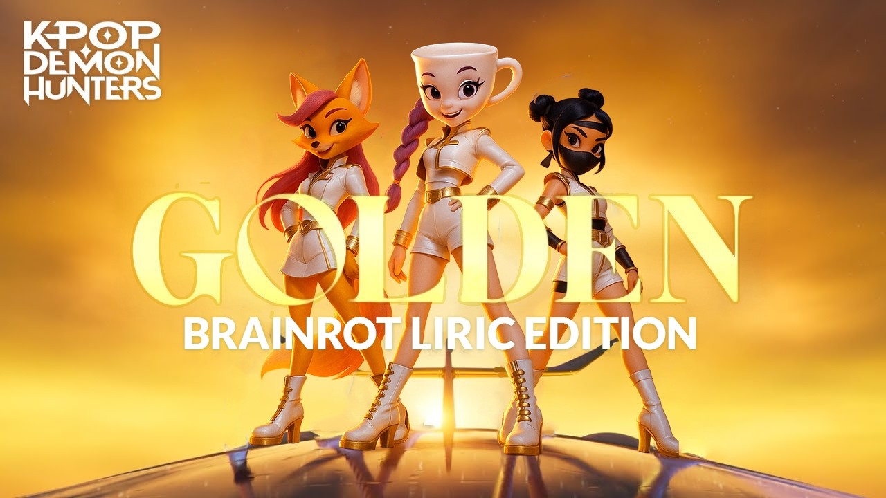 Golden Brainrot Lyric Video K Pop Girls Official Video Kpop Demon