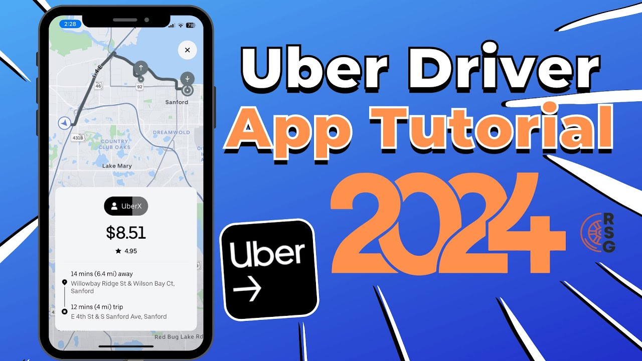 How To Use Uber Driver App 2024 Training Tutorial Youtube