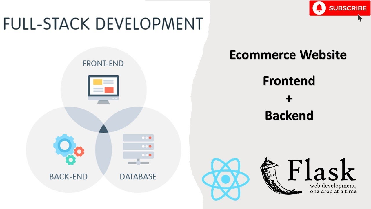 Ecommerce Website Using React Js And Python Flask Overview Full