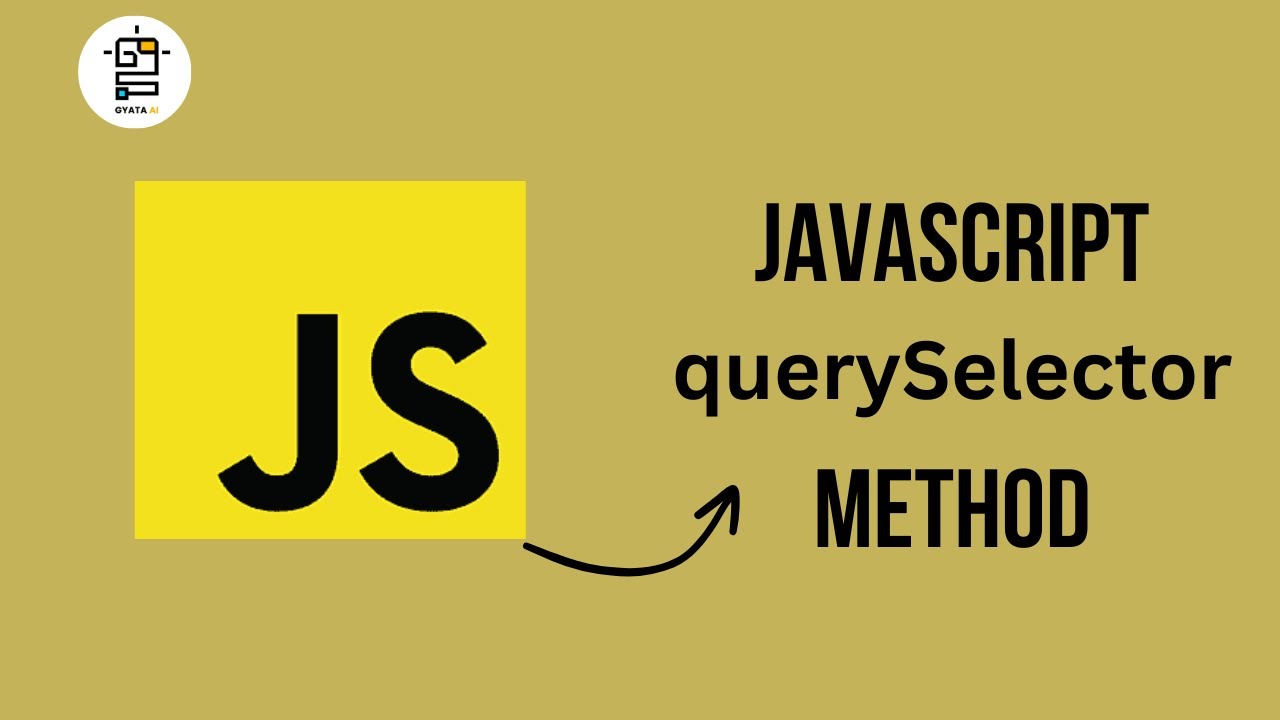Javascript Queryselector Javascript Method Youtube