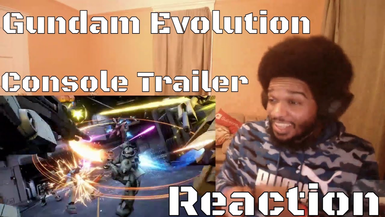 Gundam Evolution Console Launch Trailer Reaction Youtube
