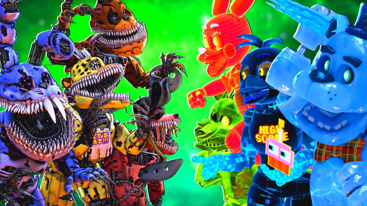 Sfm Fnaf Special Delivery Vs Corrupted Youtube