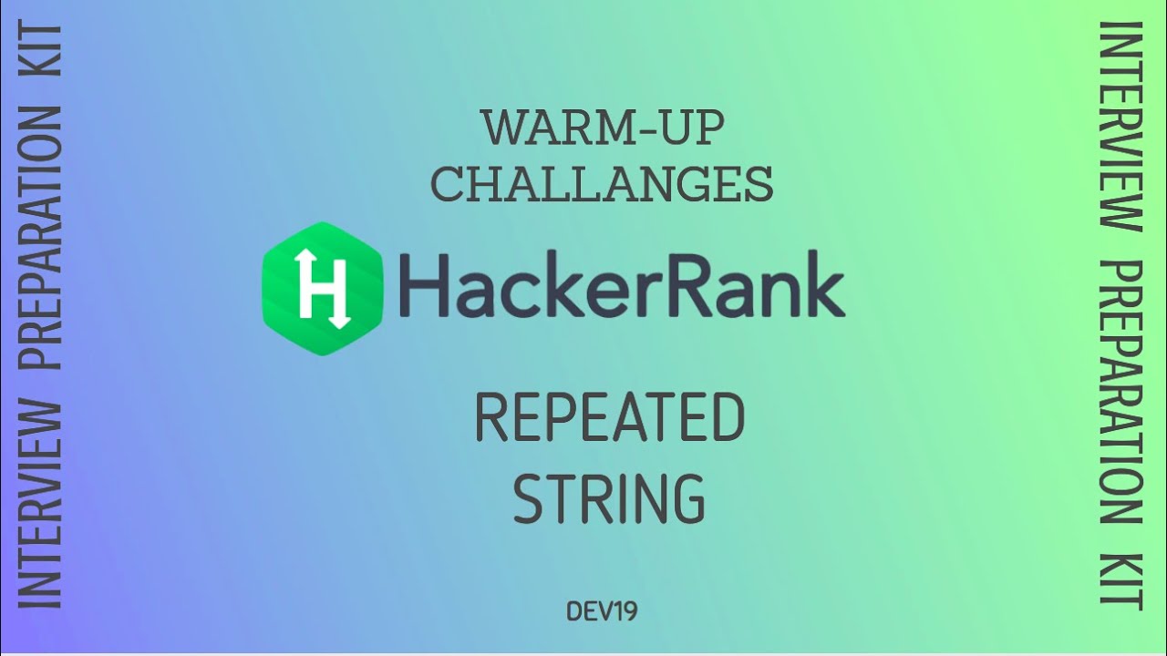 Repeated String Hackerrank Solutions Youtube