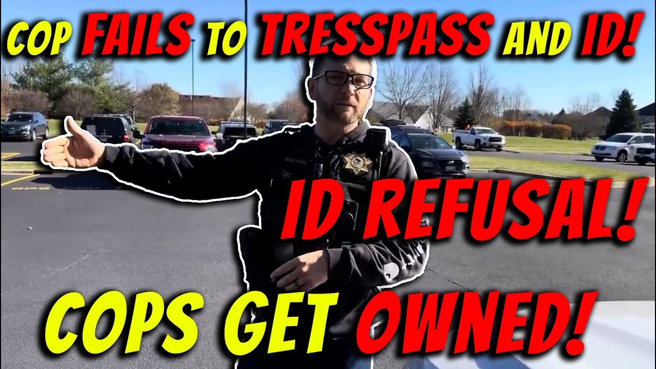 Cop Fails To Get Id Epic Id Refusal Youtube