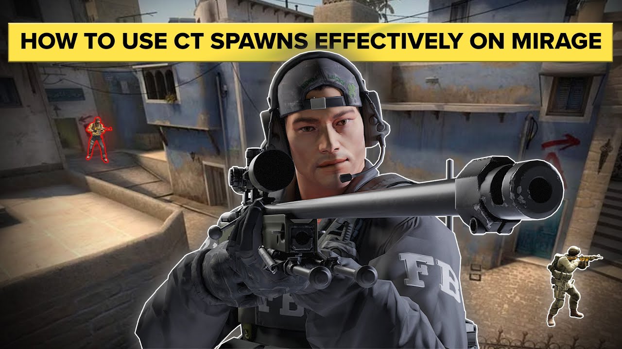 How To Use Ct Spawns Effectively On Mirage Lesson By Cs2 Coach