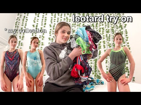 My Leotard Collection Leotard Try On Youtube