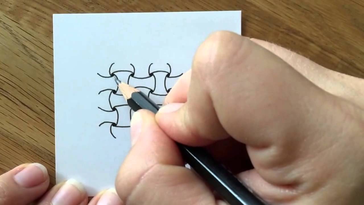 Zentangle Muster Huggins Youtube