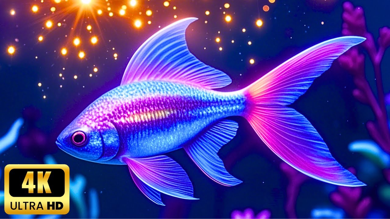 24 Hours Of Beautiful Coral Reef Fish 4k Ultra Hd Relaxing Ocean