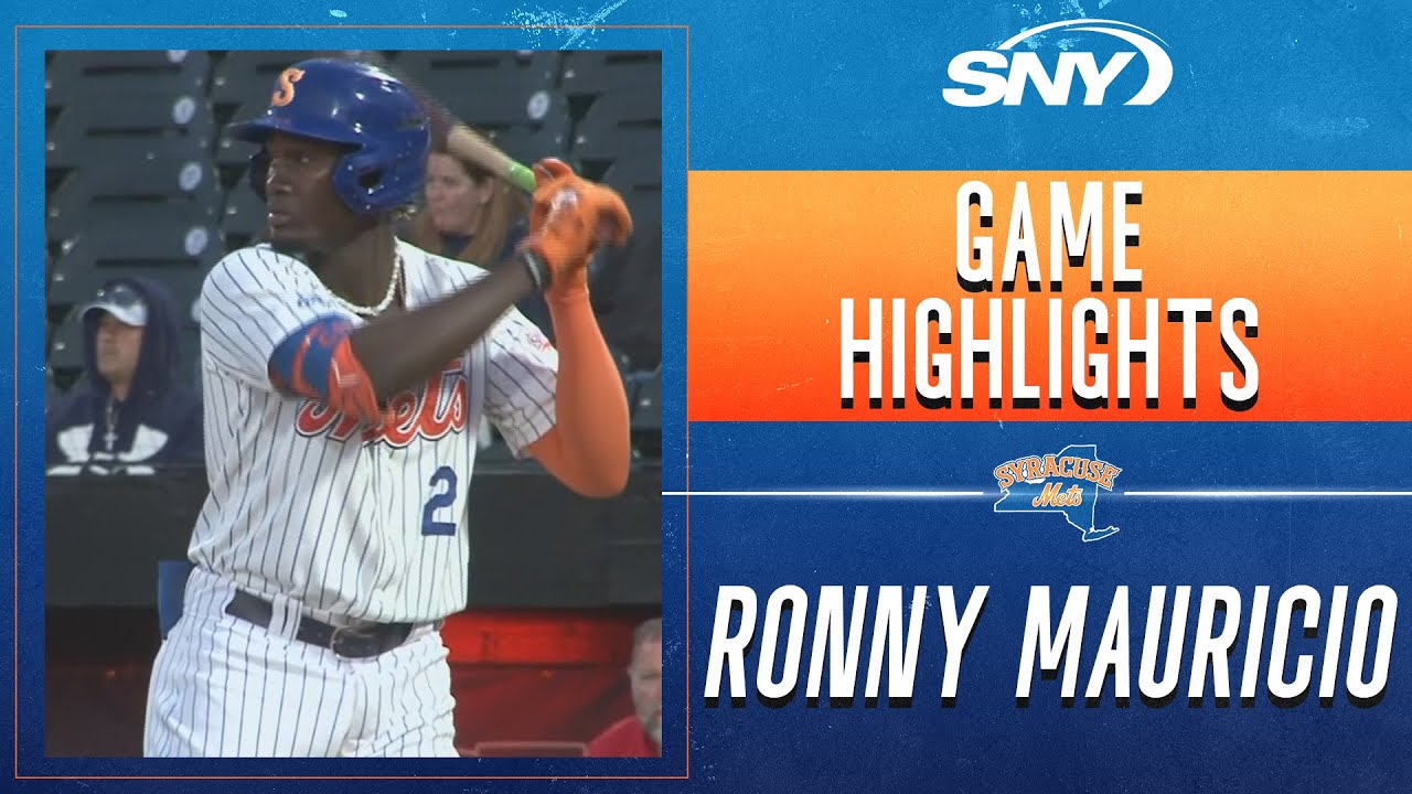 Ronny Mauricio Extends On Base Streak To 16 Straight Games For Syracuse