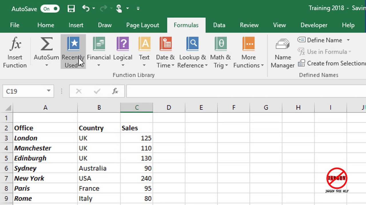 Using The Averageif Function In Excel Youtube