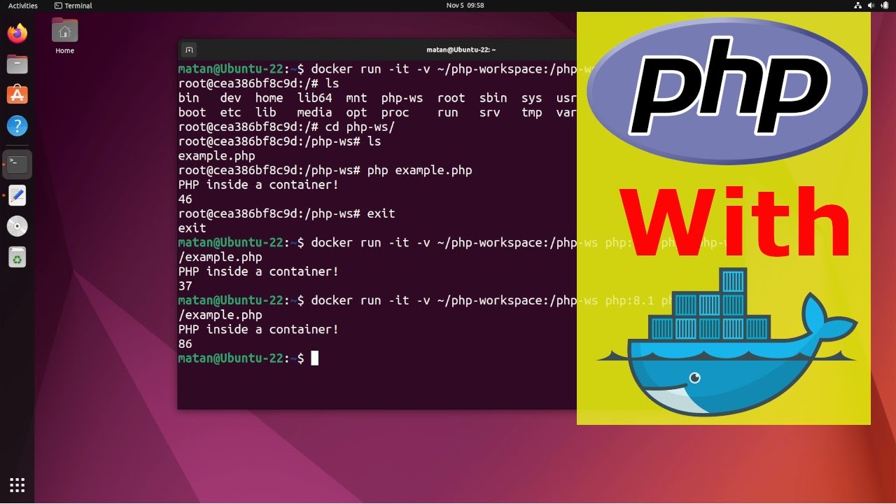 Running Php In Docker Containers Youtube