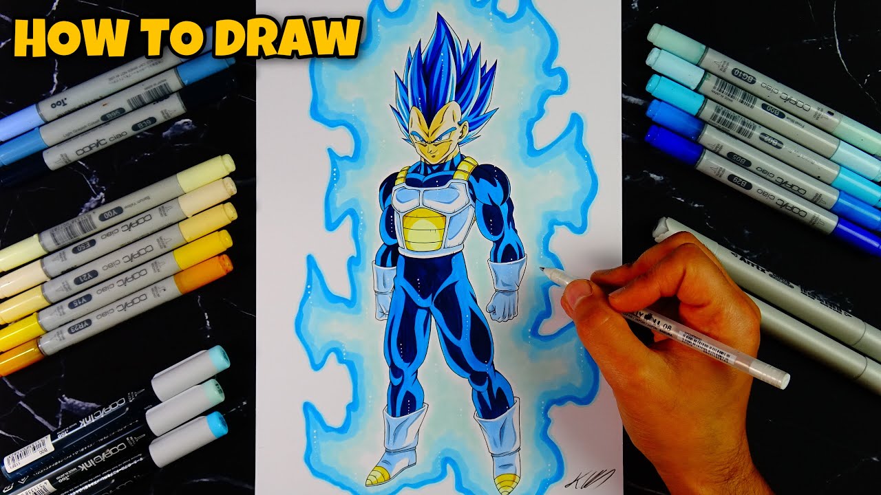 How To Draw Vegeta Full Body Step By Step Infoupdate Org