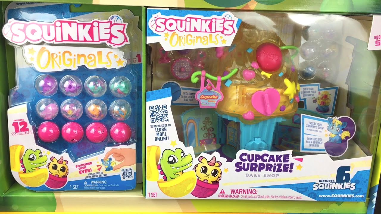 Squinkies Are Back Squinkies Originals 12 Pack Cupcake Surprise Bake
