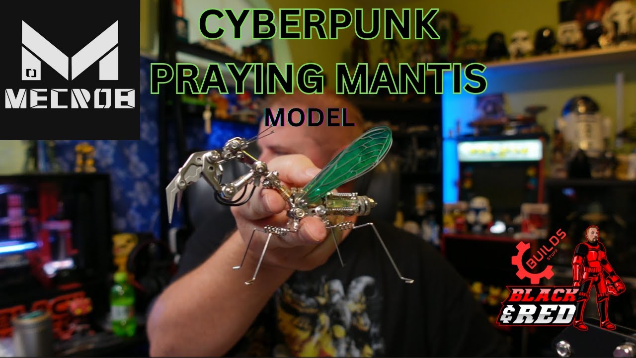 Cyberpunk Praying Mantis From Mecrob Youtube