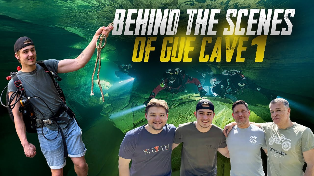 Behind The Scenes Of Gue Cave 1 My Toughest Dive Training Yet Youtube