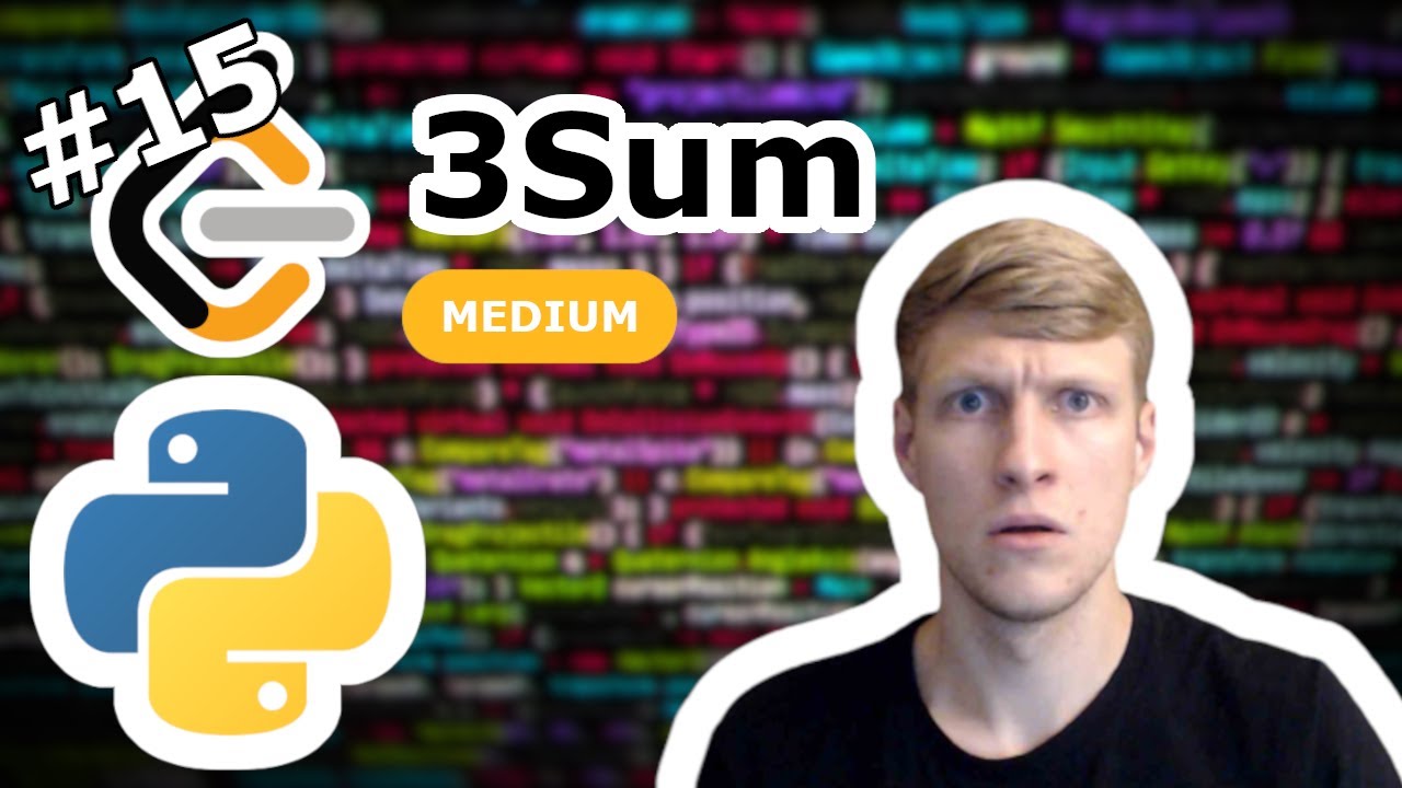 3sum Python Solution Leetcode 15 Youtube