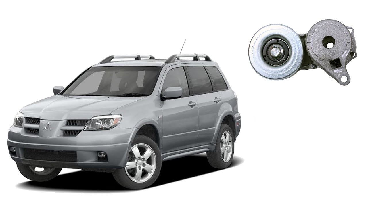 How To Replace The Serpentine Belt Tensioner On A 2003 2004 Mitsubishi