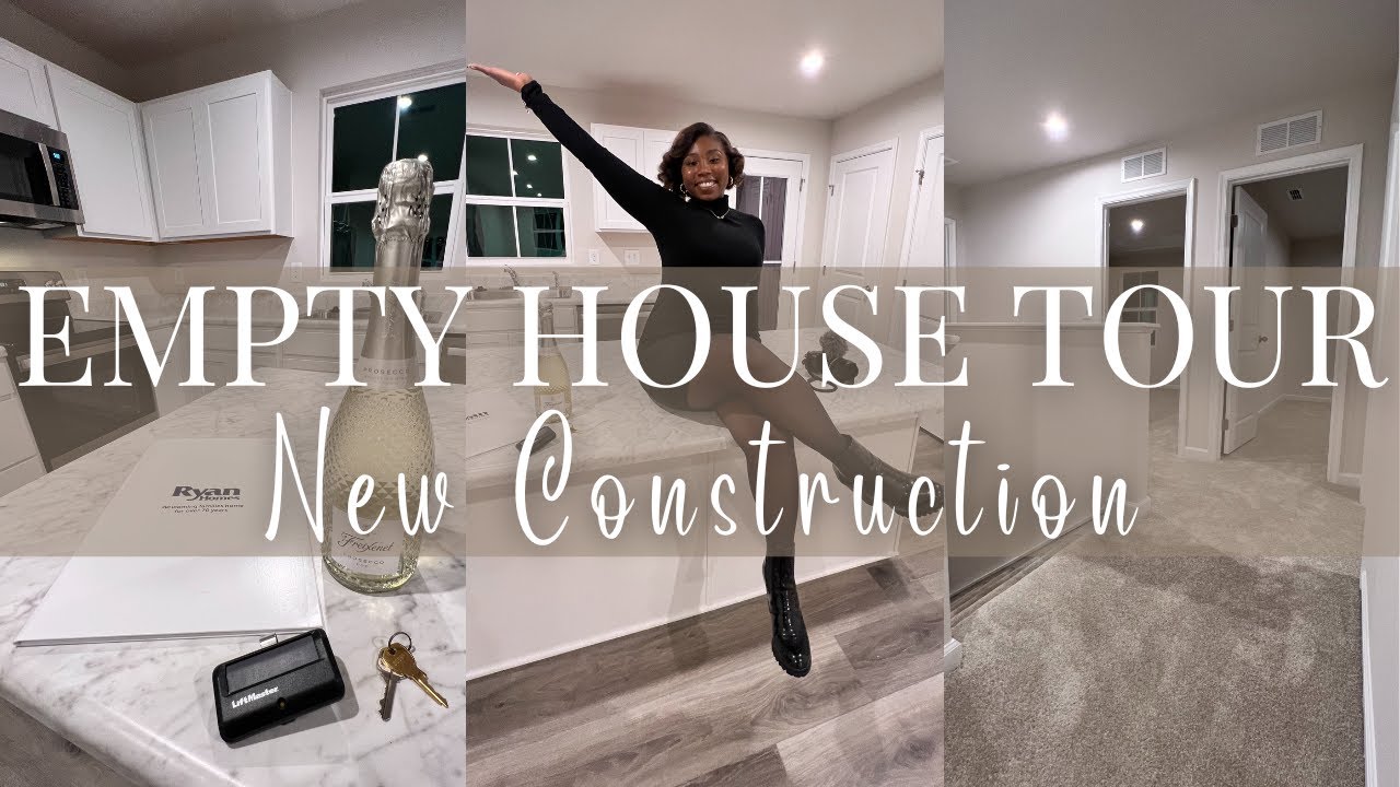 Empty House Tour We Bought Our First House New Construction