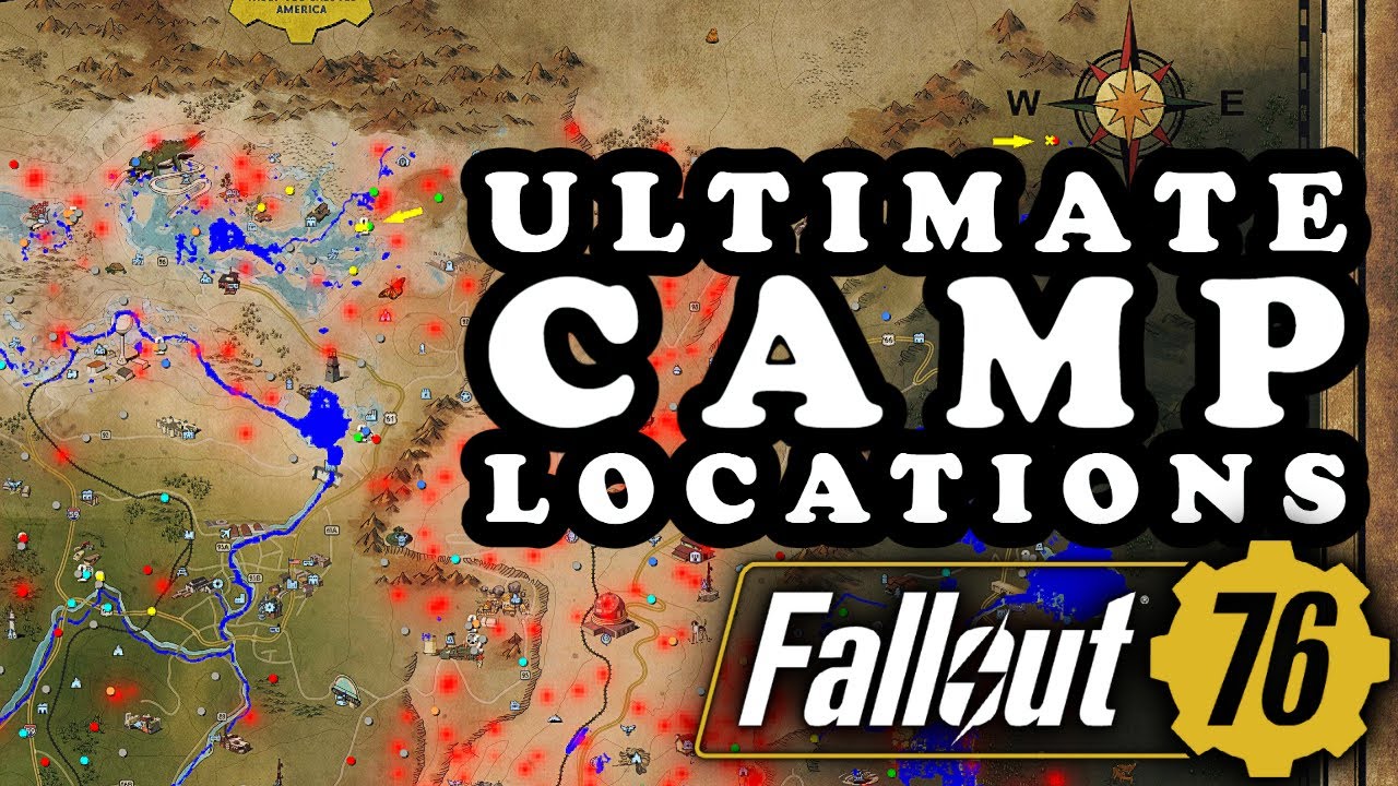 Fallout 76 Plans Locations Map