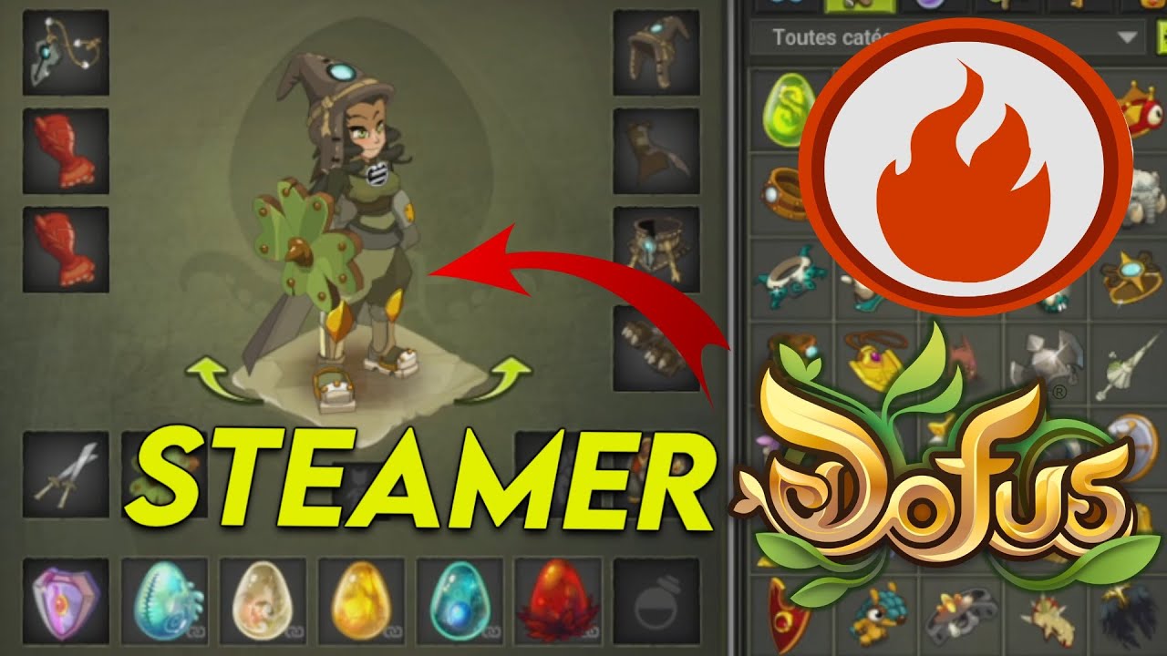 Le Nouveau Steamer Feu De Dofus Youtube