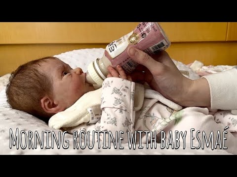 Relaxing Morning Routine With Baby Esmaг рџ ё Newborn Feeding Changing