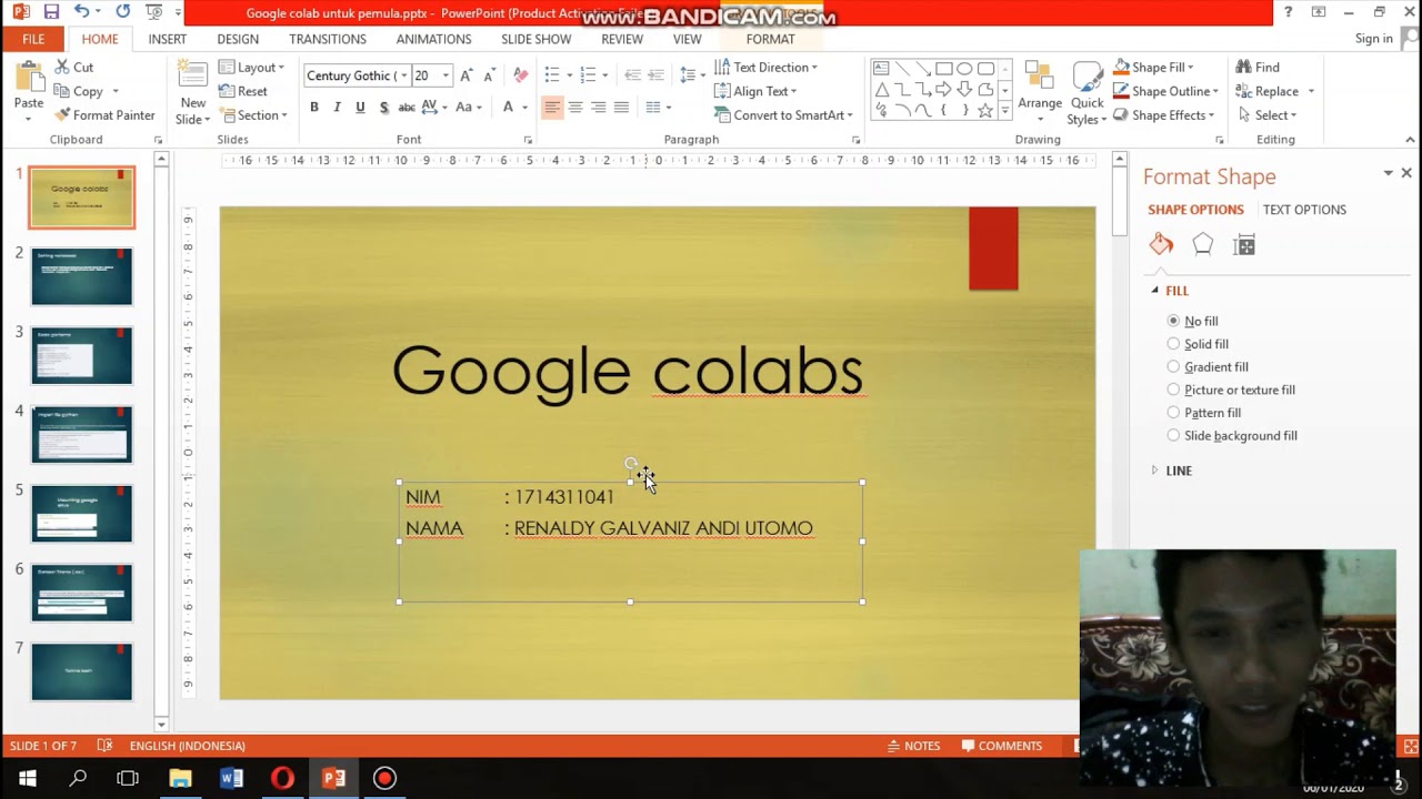 Tutorial Google Colabs Youtube