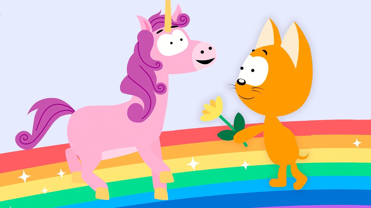El Unicornio Y El Arcoíris Canciones Infantiles El Gatito Koté