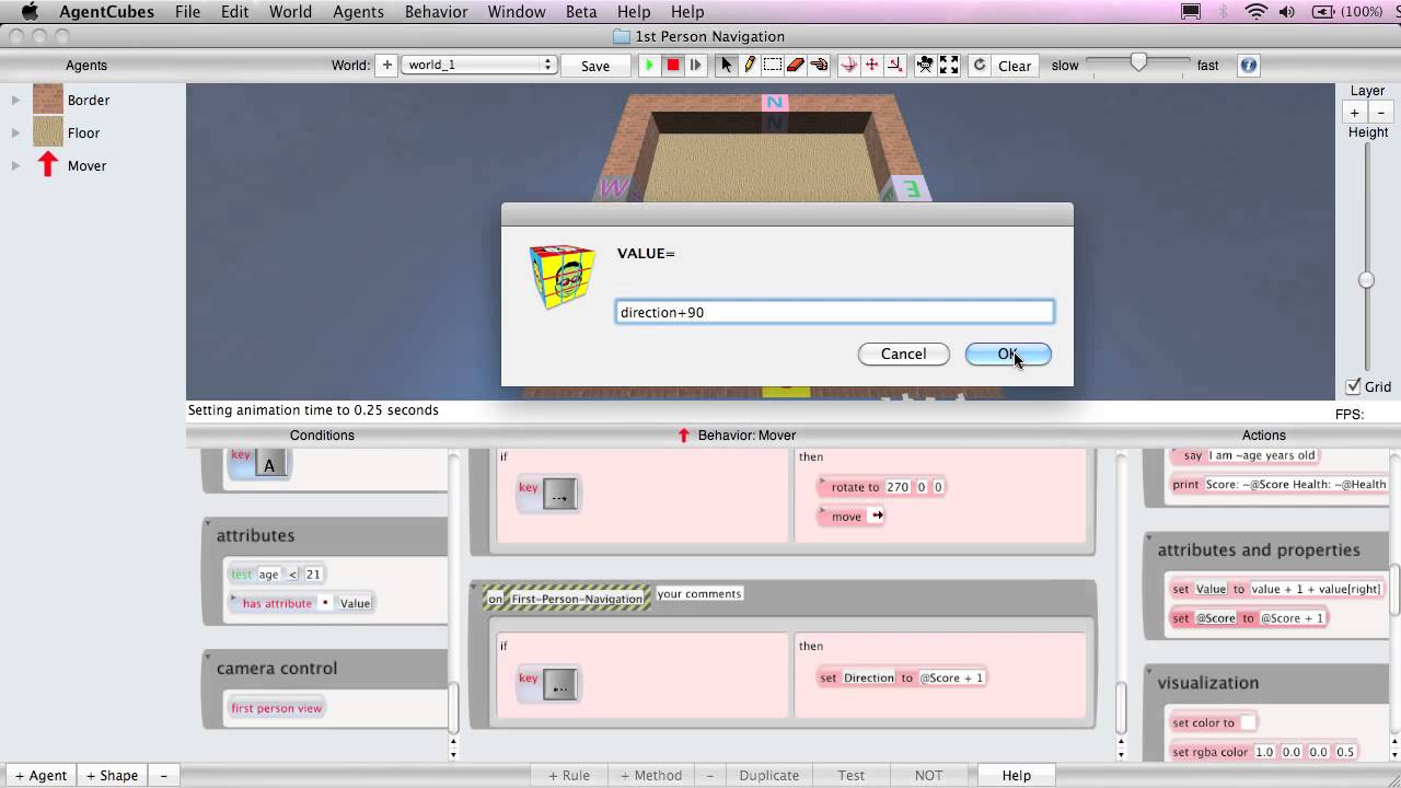 Agentcubes 1st Person Navigation Part 3 Youtube