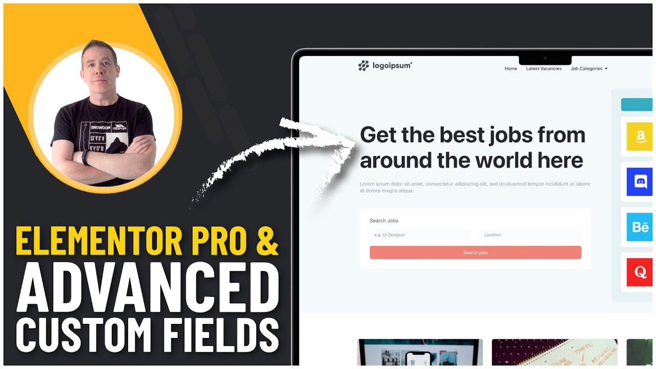 Advanced Custom Fields Elementor Pro Tutorial Youtube