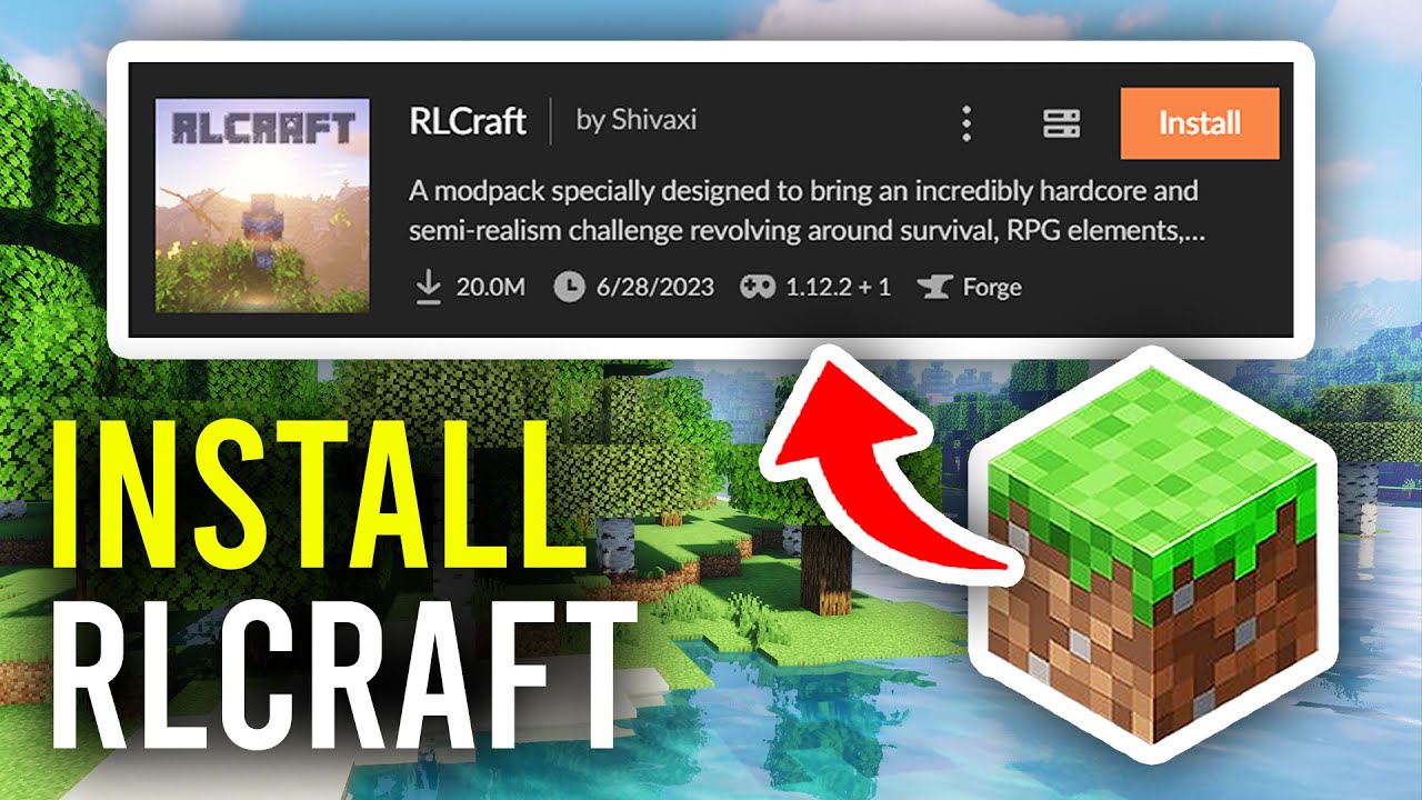 How To Download Install Rlcraft In Minecraft Full Guide Youtube