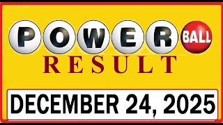 Powerball Lottery Live Draw Result Today December 24 2025 Daily Results ...
