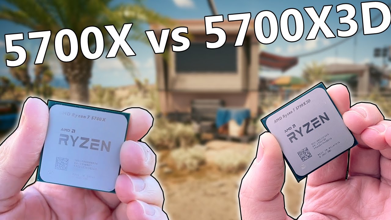 Ryzen 7 5700x Vs 5700x3d Is The 3d Worth The Extra Youtube
