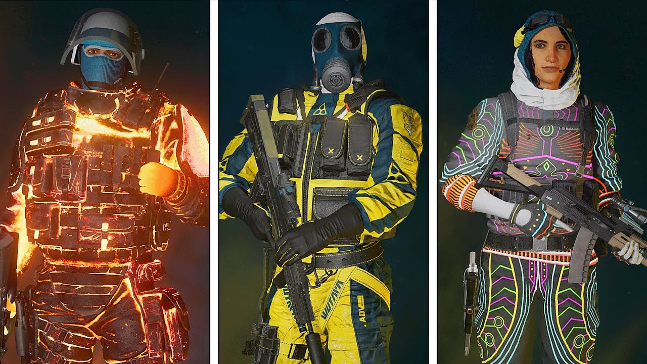 Rainbow Six Siege All Legendary Operator Skins At Hayley Chipper Blog