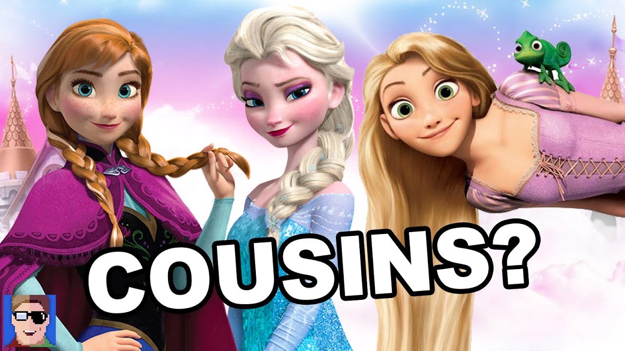 Are Anna Elsa And Rapunzel Cousins