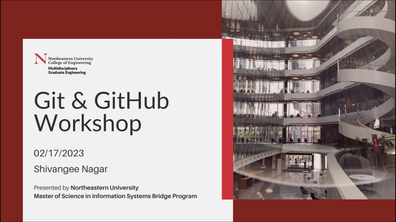 Git Github Workshop Youtube