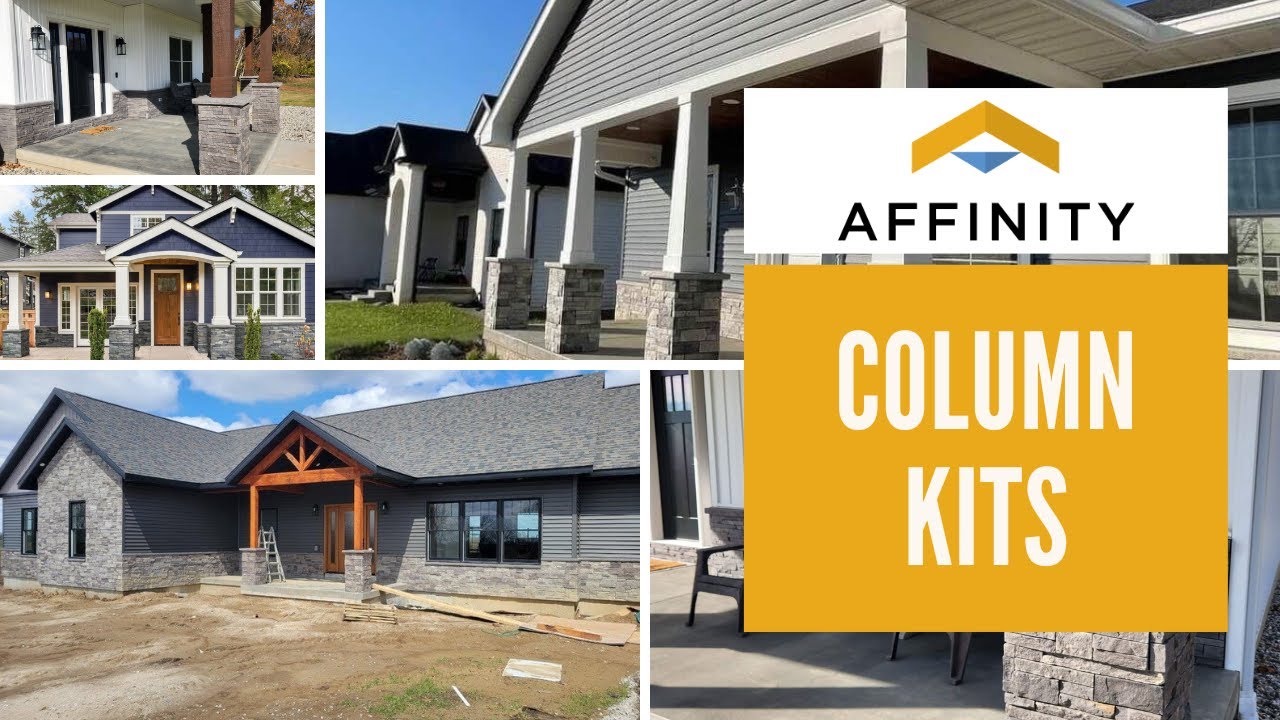 Installing Faux Stone Column Wrap Kits From Affinity Stone Youtube