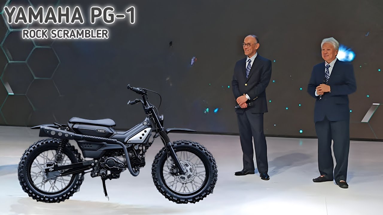 2024 Yamaha Pg 1 Rock Scrambler Launched Blacked Out Mean And