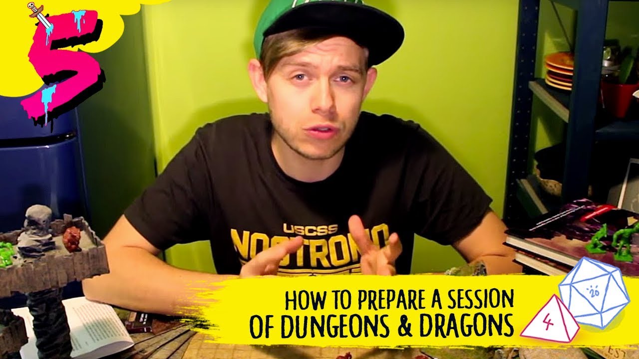 How To Prepare A Session Of Dungeons Dragons Youtube